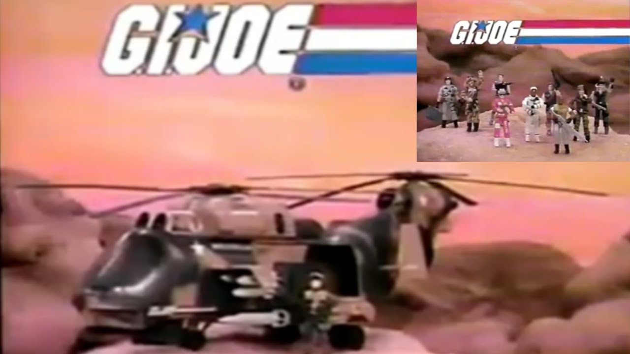 GI Joe Tomahawk and figure commercial 1986 - YouTube