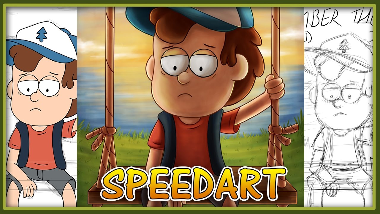 [SpeedArt] Dipper | 'Member the old times? - YouTube