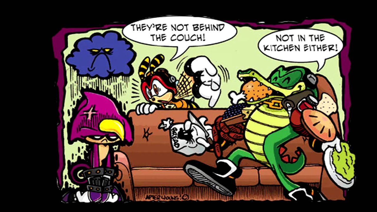 Sonic Universe #46 Chaotix [Off Panel] Comic Dub - YouTube