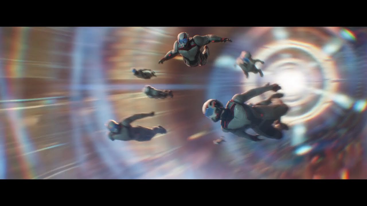 Avengers Endgame : Going back in time/ time travel scene (1080p HD ...