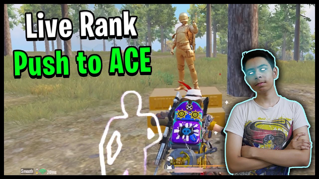 Live Rank Push to ACE (Aggressive Rush): BGMI STREAM WITH HMxRON - YouTube