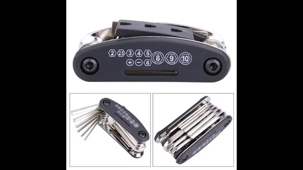 Fix Your Bike FAST with This Portable Multifunctional Tool Kit - YouTube