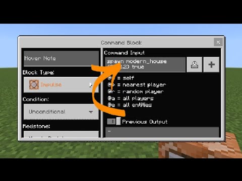 How to build a house in Minecraft using Command Block in 2024 - YouTube