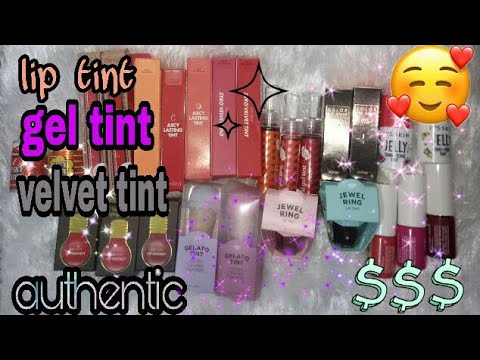 Korean Lip Product Haul(switch lip magnet, romand, the faceshop, apieu ...