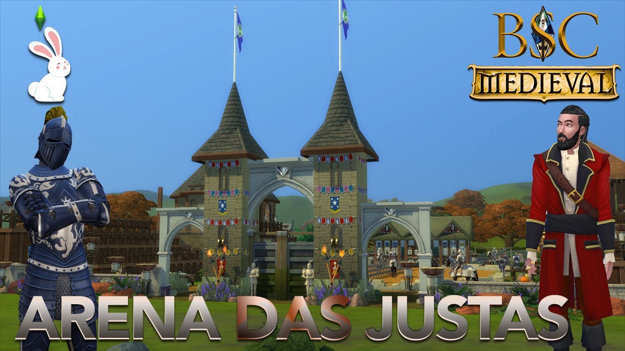 Arena das Justas | Brasil Simmer Collab Medieval | The Sims 4 - YouTube