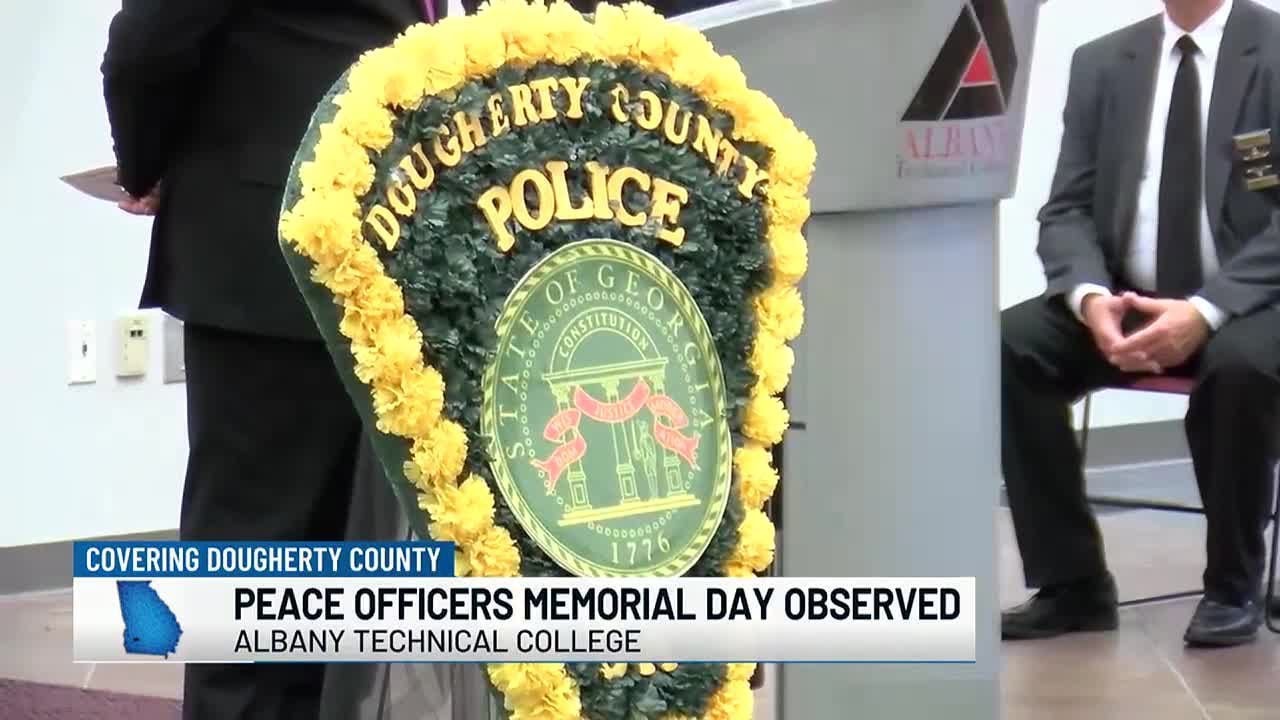 Dougherty County Sheriff's Office hosted annual ceremony at Albany Tech ...