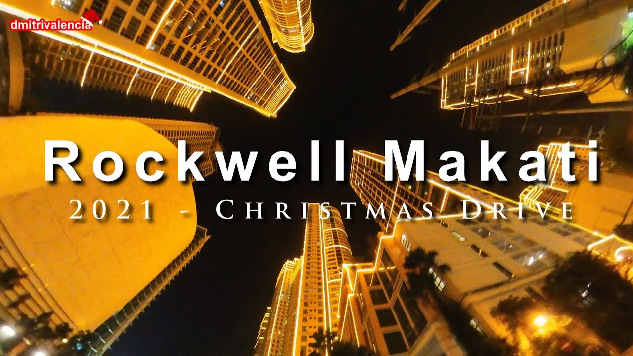 Rockwell Makati Christmas Night Drive - YouTube
