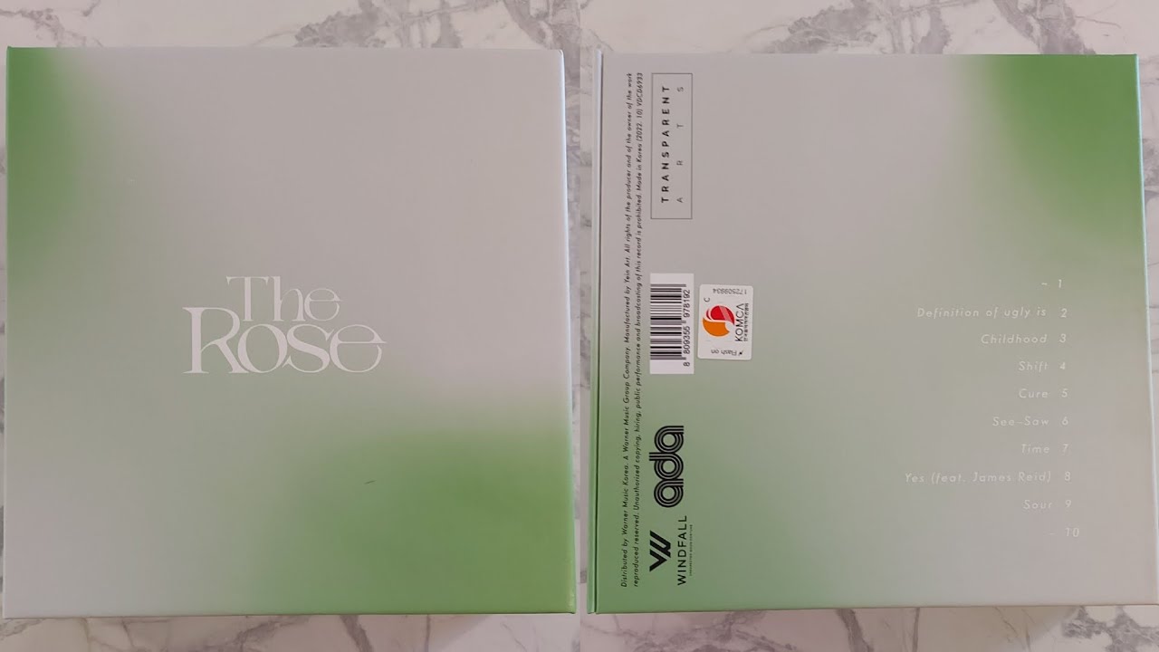 Unboxing of The Rose Heal album (– version) - YouTube