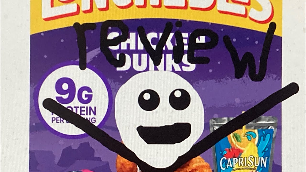 Lunchables Chicken dunks review - YouTube