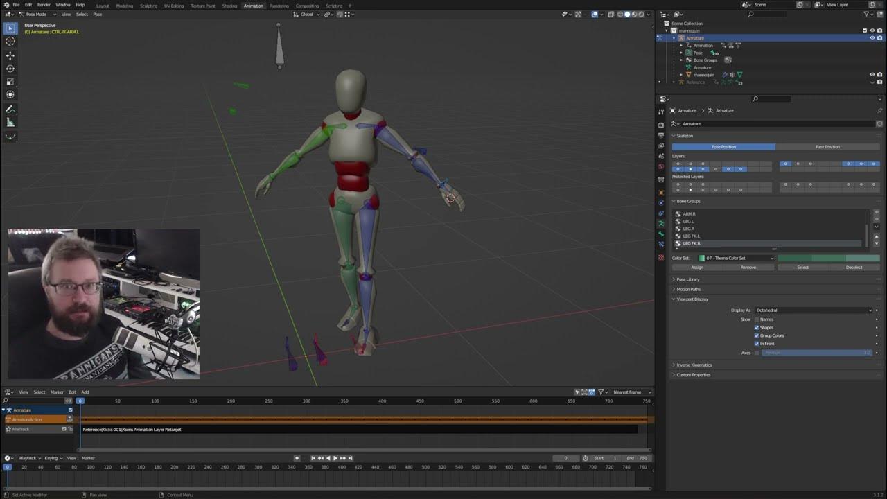 IK/FK Snap addon for Blender - YouTube