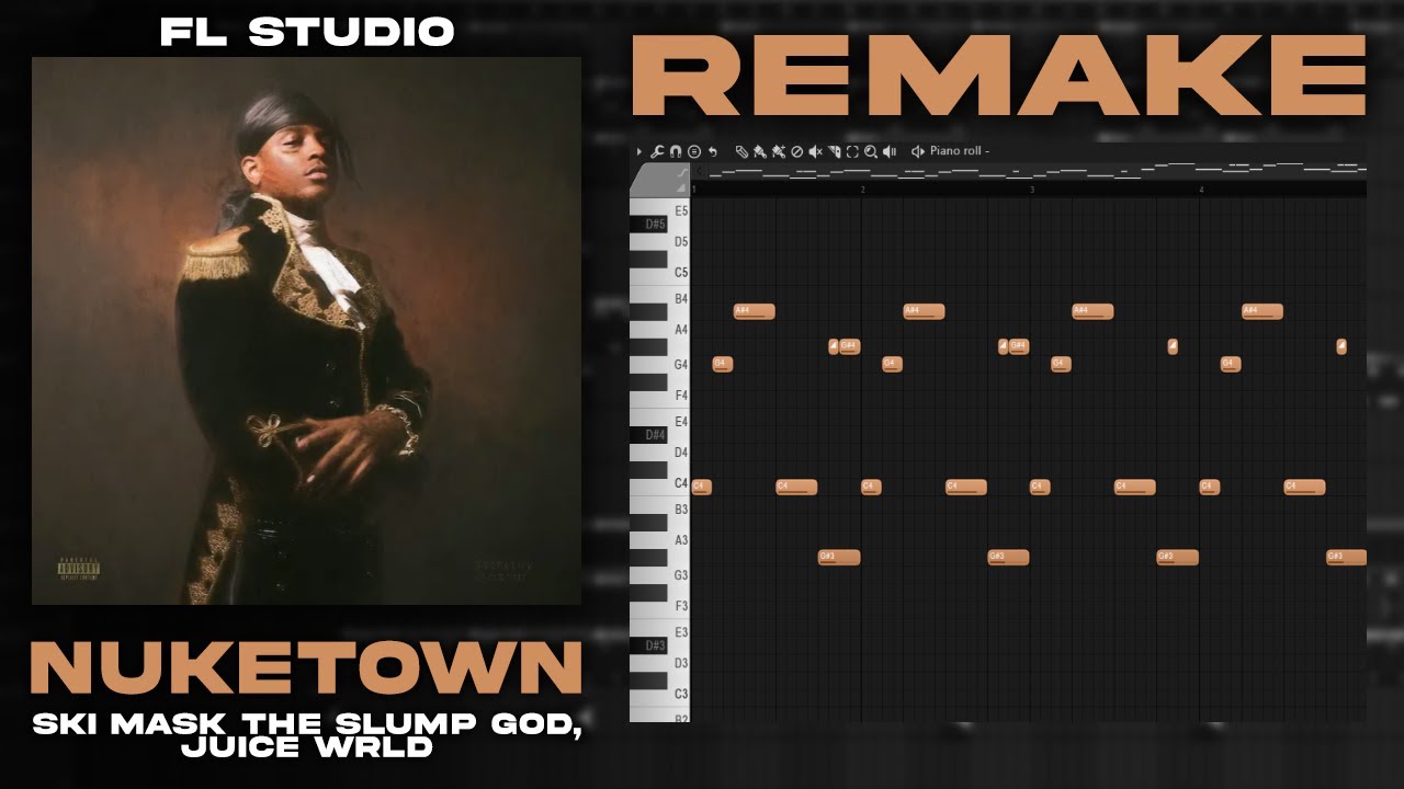 Ski Mask the Slump God - Nuketown ft. Juice WRLD (Instrumental Remake ...