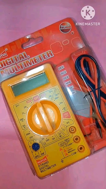#Unboxing digital multimeter #experiment #shorts - YouTube