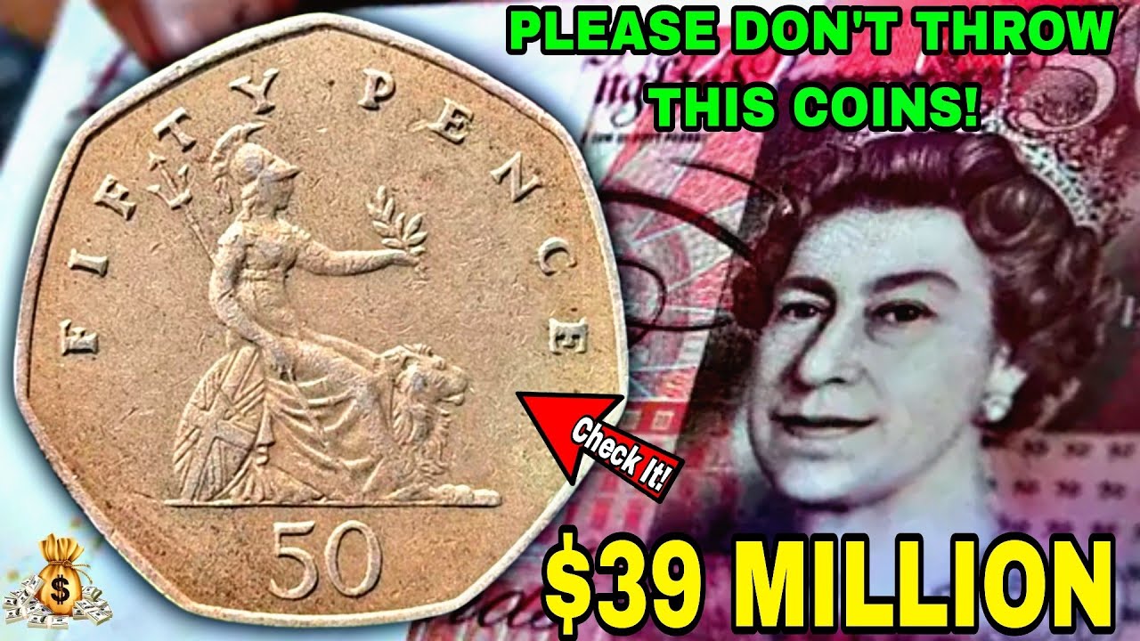 The 5 Most Valuable & Rare 50 Pence Coins from the UK That Could Change ...