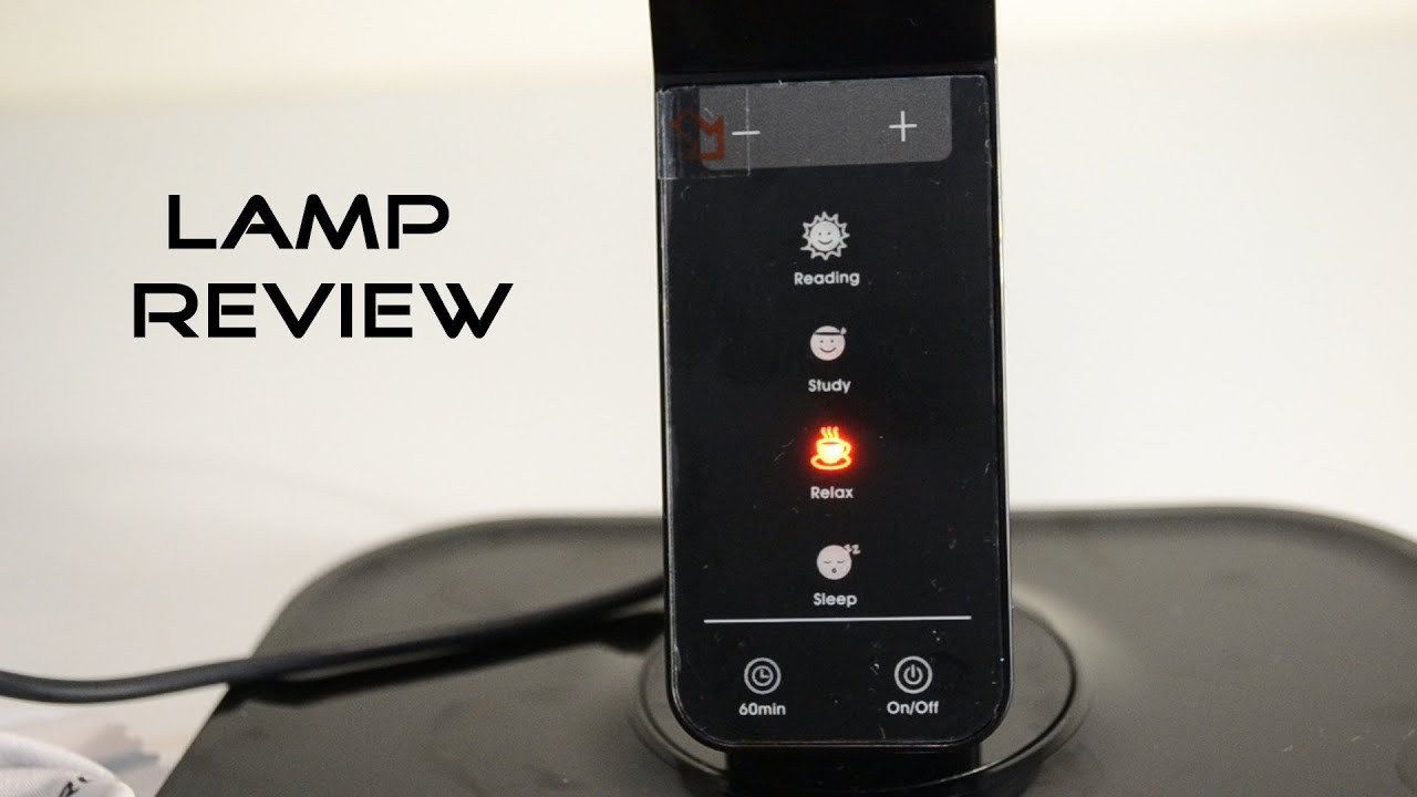 Tao Tronics LED Multi-function Desk Lamp: Review - YouTube
