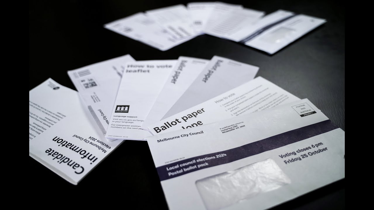 What your Melbourne City Council ballot pack will include - YouTube