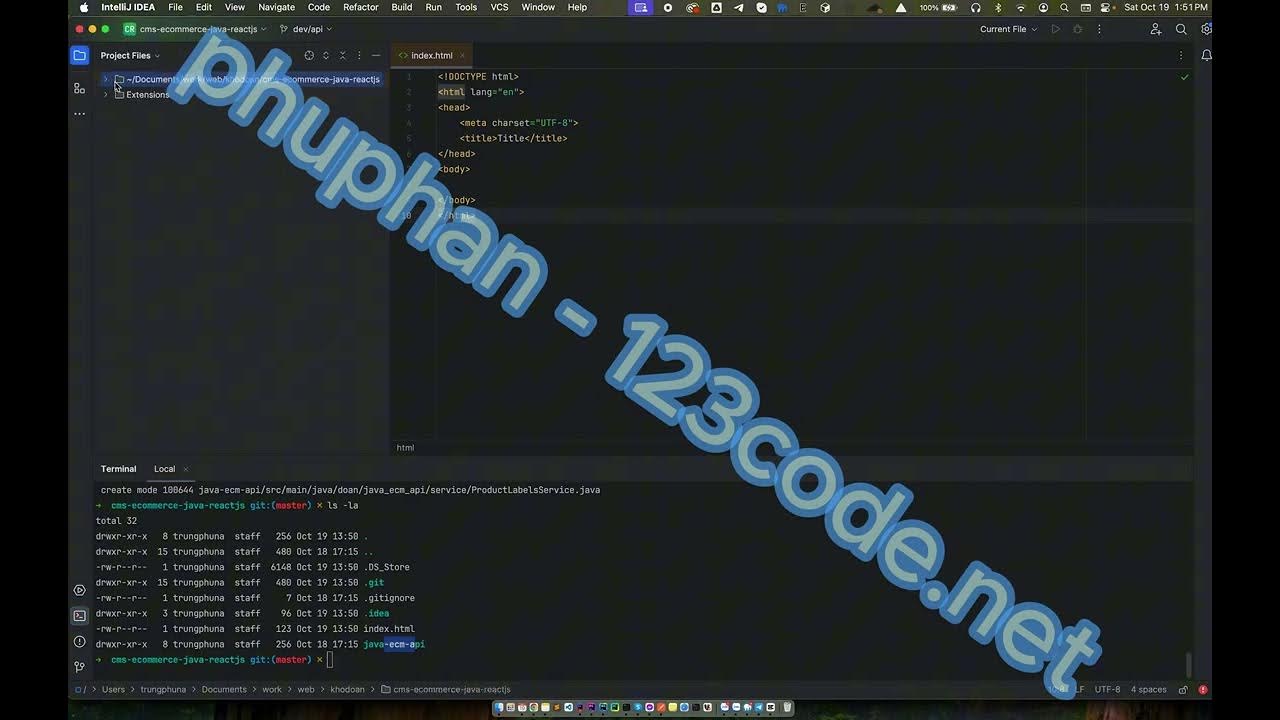 Trước khi push code bạn nên merge code mới nhất từ master - 123code.net - YouTube
