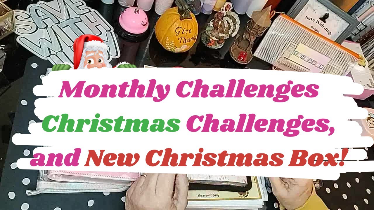 Cash Stuffing | Savings Challenges | Monthly, Birthday, Christmas ...