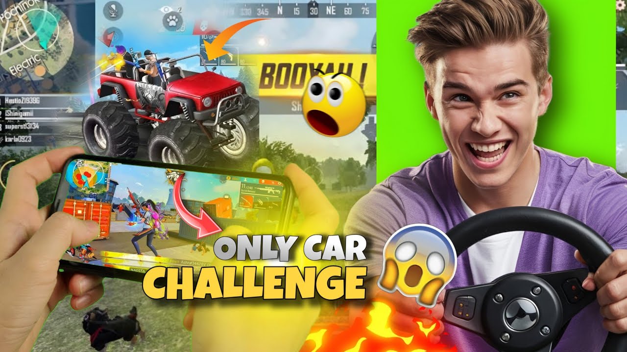 I FOUND SUPER CAR IN FREE FIRE 😱|SOLO VS SQUAD CHALLENGE GONE WRONG 😨🤯 ...