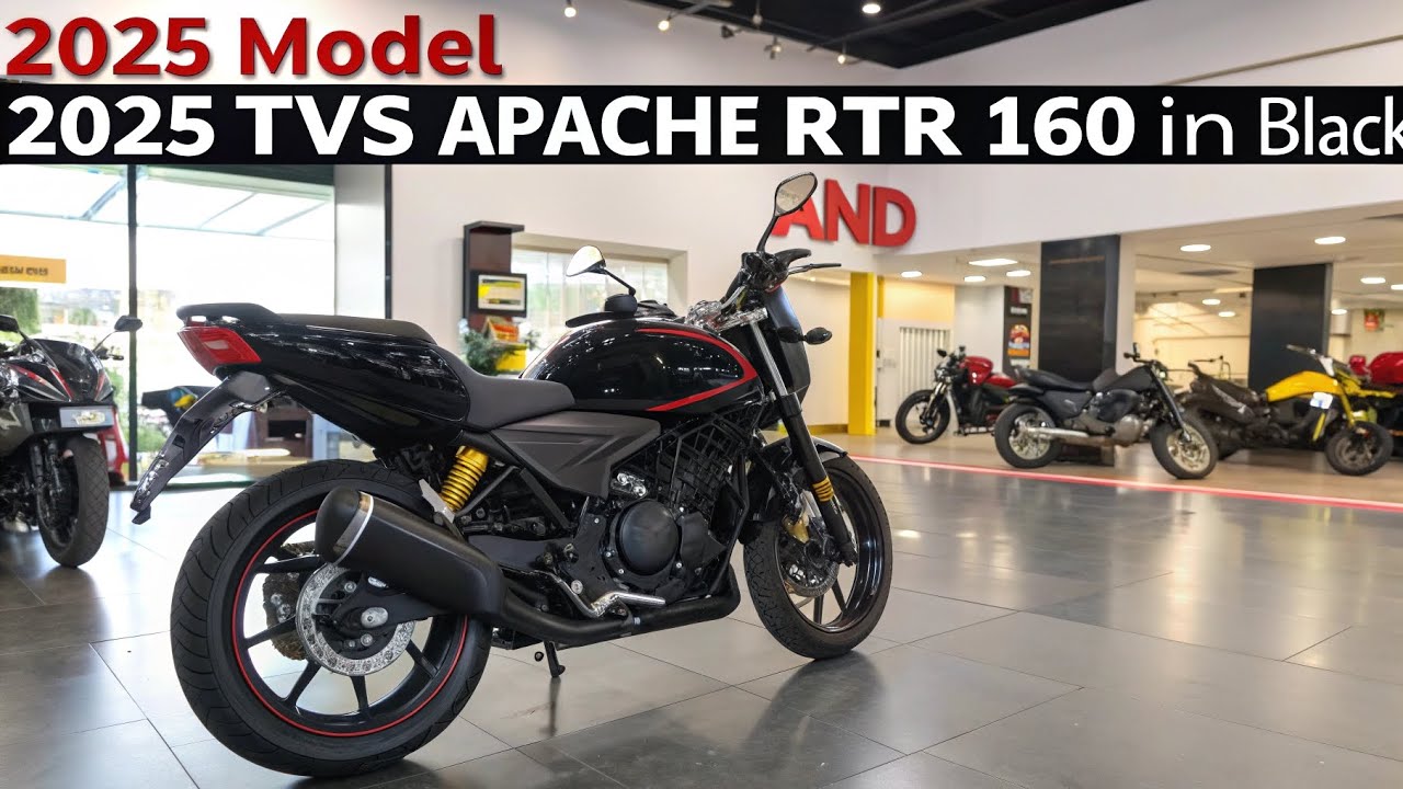 New 2025 TVS Apache RTR 160 – The Beast is BACK with INSANE Upgrades ...