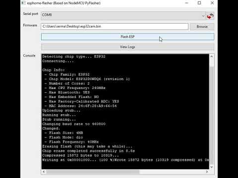 ESPHome Flasher Issue on Windows 10 - YouTube
