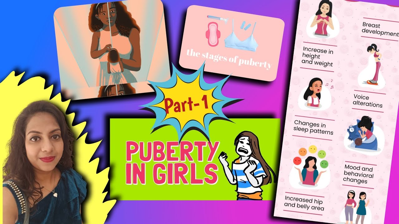 Puberty in GIRLS | girls me Puberty | Puberty in females ...