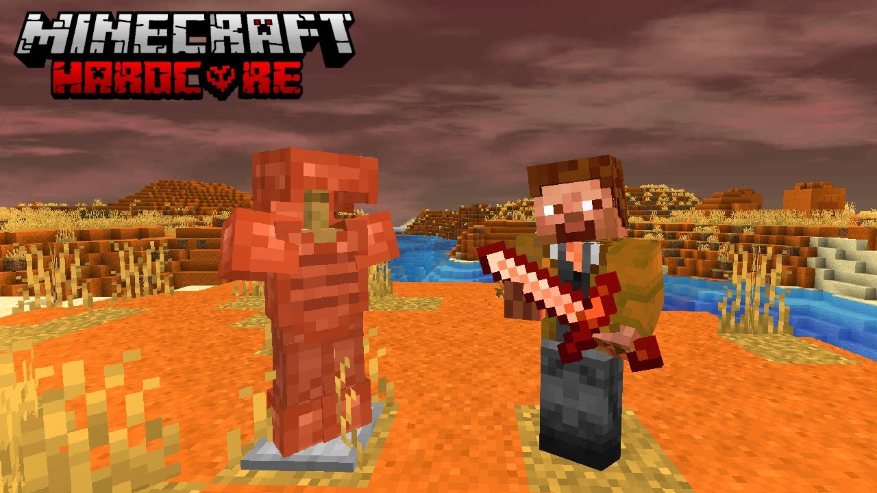 MIEDZIANA ZBROJA I NARZĘDZIA! - HardCore III - [4] (Minecraft 1.17 Na ...
