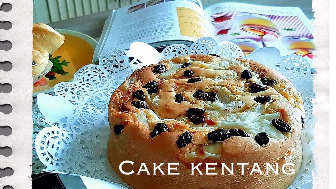 Resep cake kentang kelapa muda - YouTube