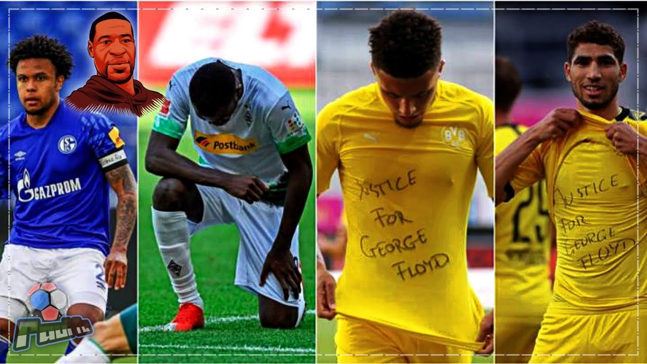 Football Players Taking a Stand for Justice | #JusticeForGeorgeFloyd # ...