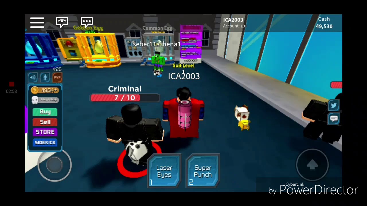 Roblox New Sidekicks Update In Superhero Simulator - YouTube