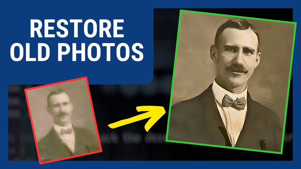 Best AI To Restore Old Photos - YouTube