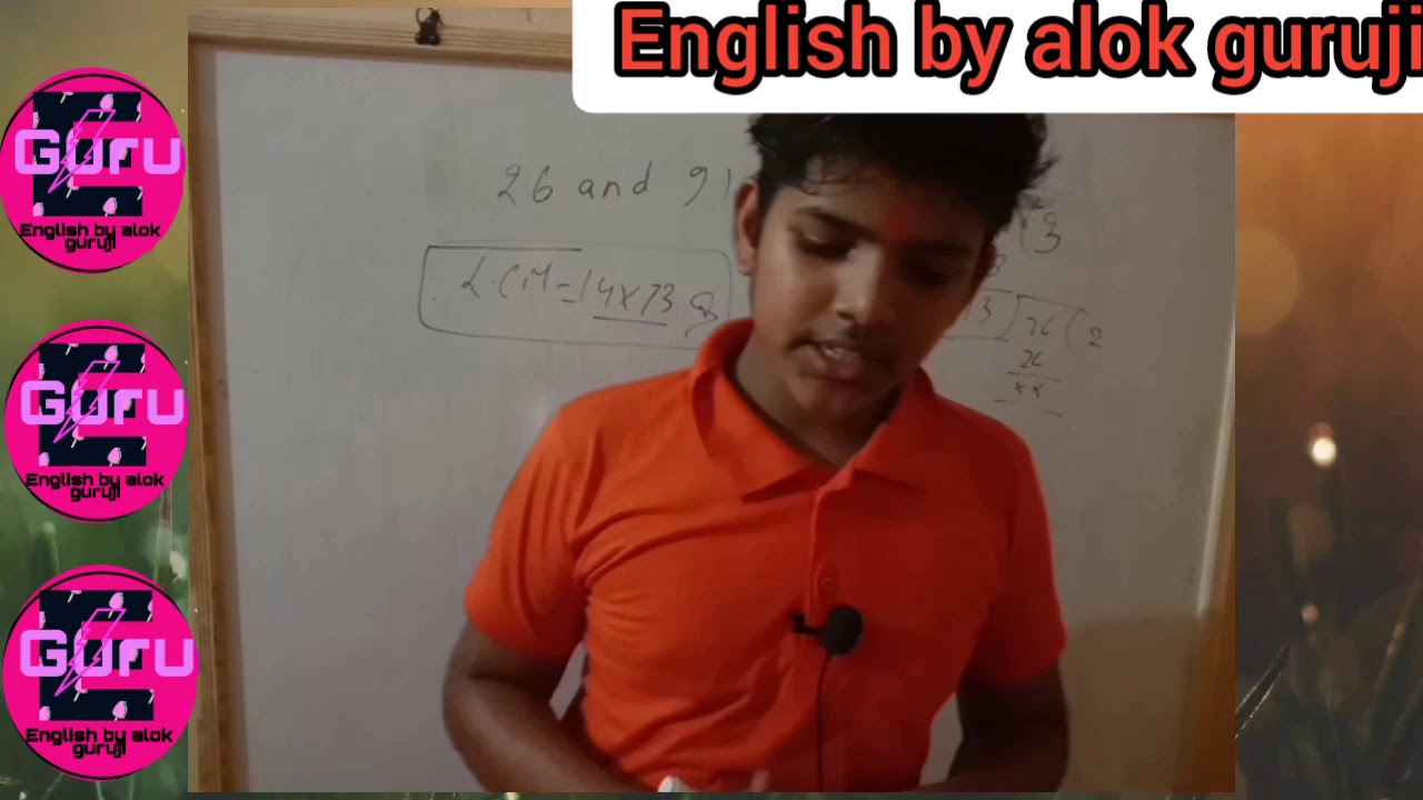 Class10 math ncert 1.2 solution by Yogendra shukla - YouTube