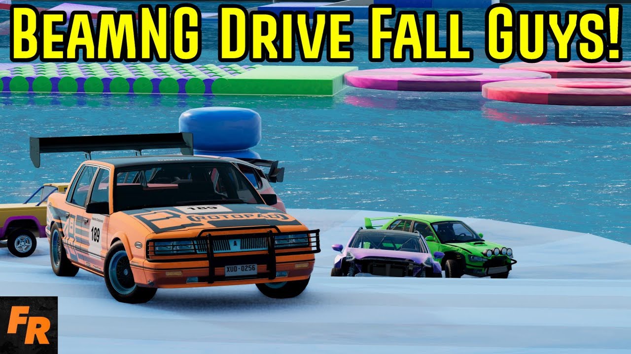 BeamNG Drive Fall Guys Live! - YouTube