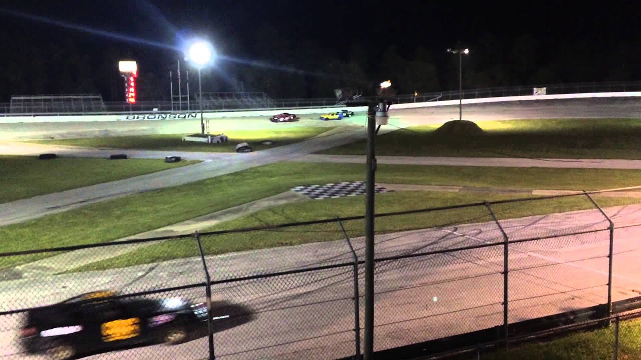 BRONSON SPEEDWAY 9/26-2015 FEATURE #9 WIN - YouTube