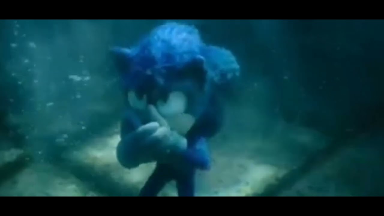 sonic drowning sonic movie 2 - YouTube