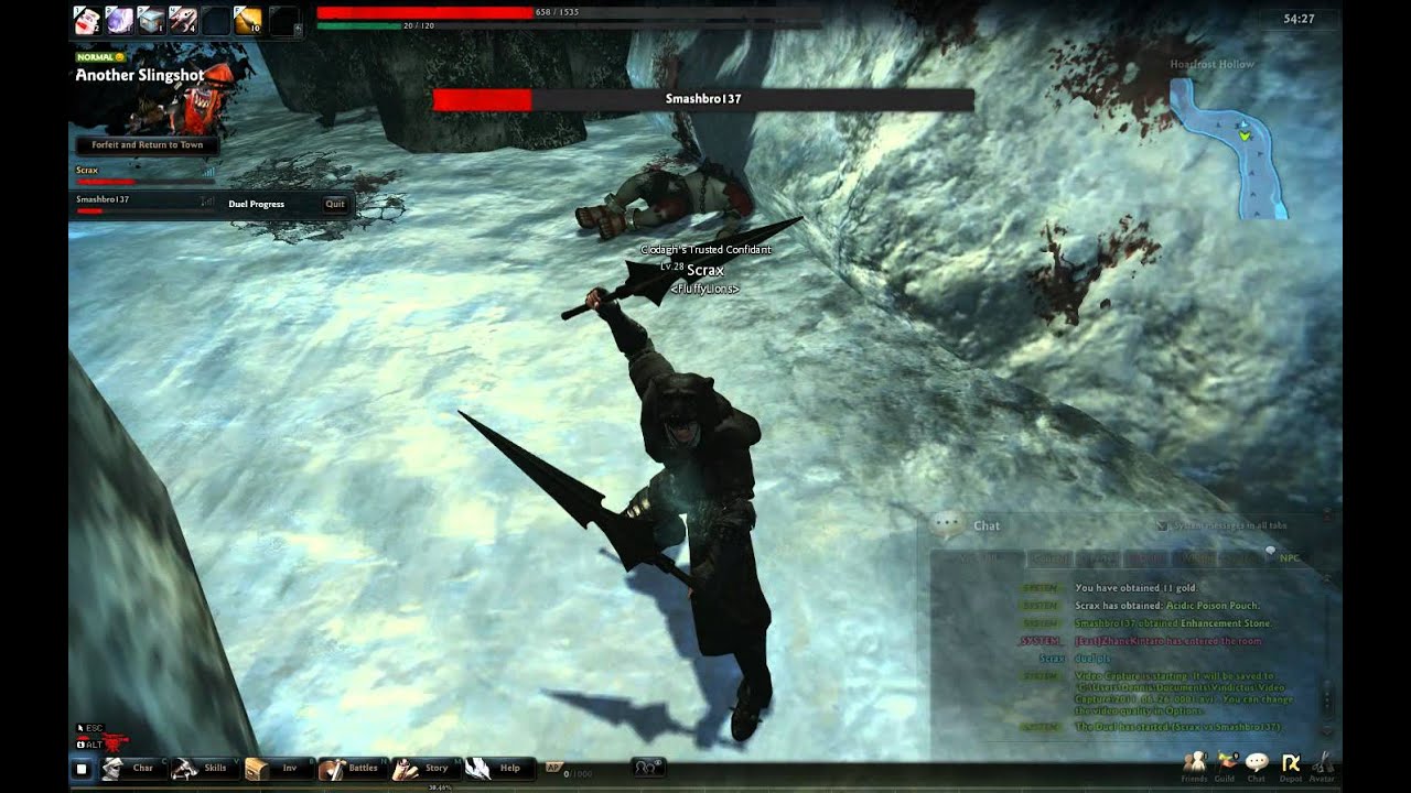 Vindictus: Spear Lann vs Karok [HD] - YouTube