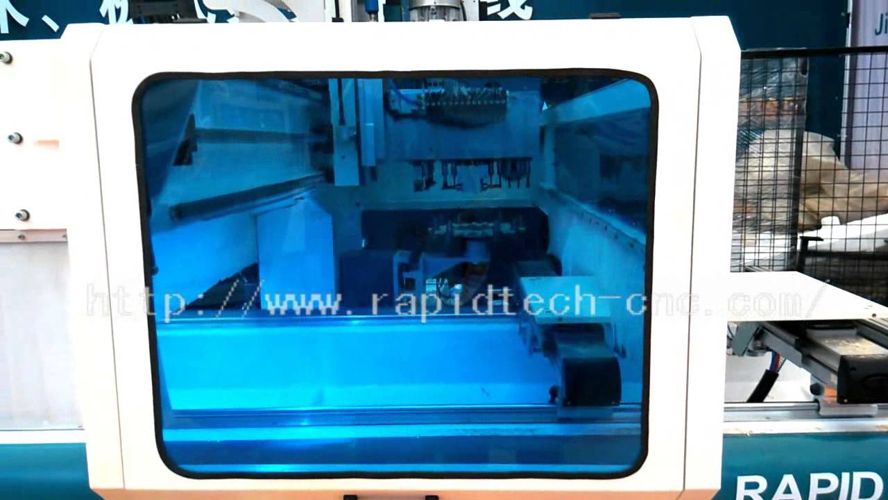 Point to Point ATC carousel type CNC Machining Center router with ...