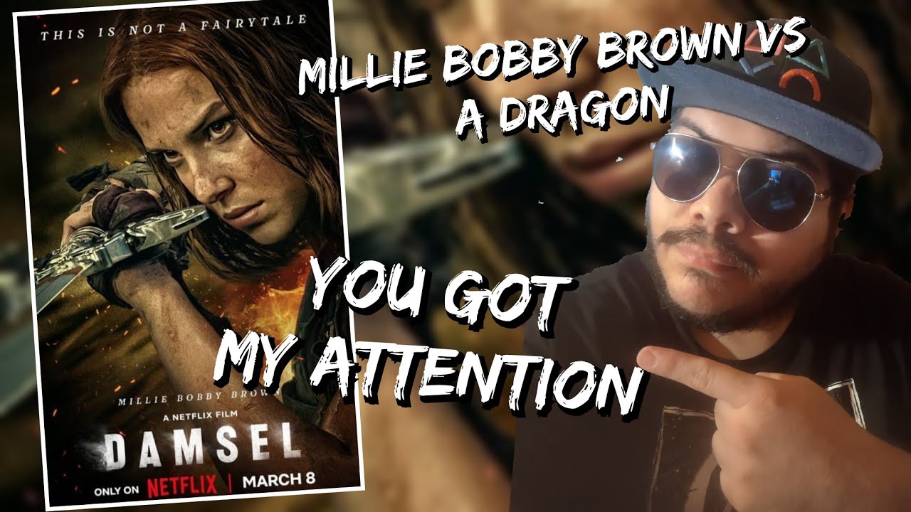 Millie Bobby Brown vs A Dragon: You Got My Attention | DAMSEL - Netflix ...