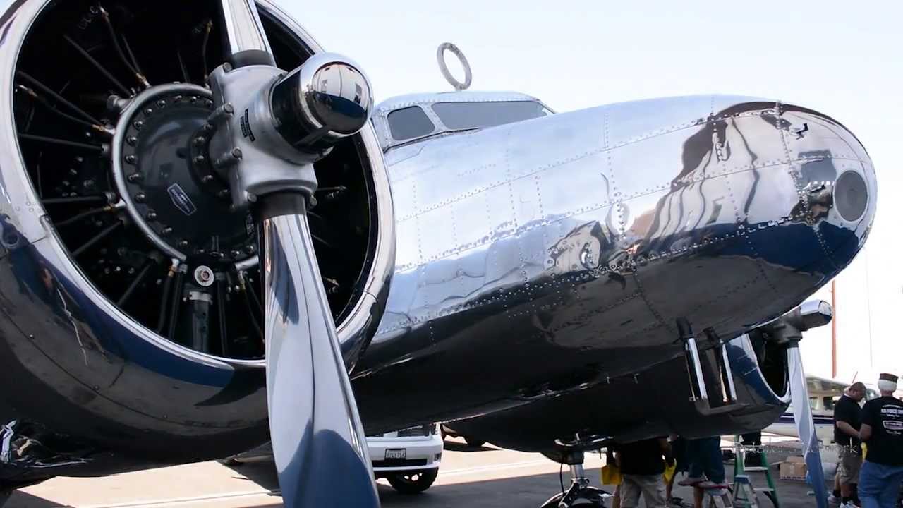 Rare Lockheed Electra e10, Detailing project - YouTube