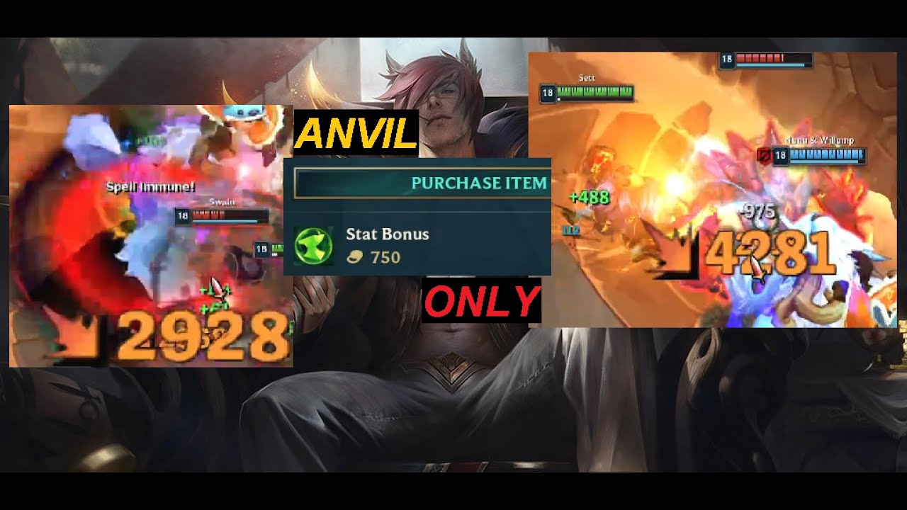 STAT ANVIL ONLY SETT IS THE BEST BUILD FOR HIM (4200 CRIT) - YouTube