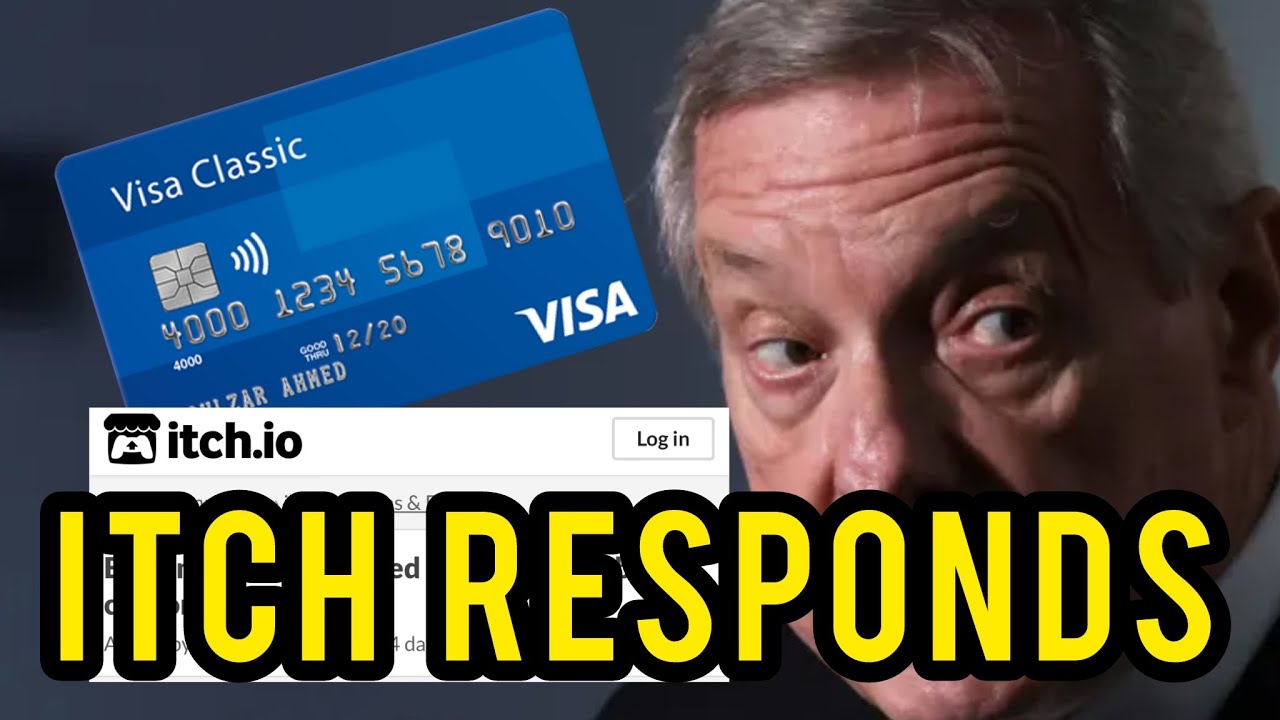 itch.io RESPONDS To Visa Mastercard CENSORSHIP Accusations! - YouTube