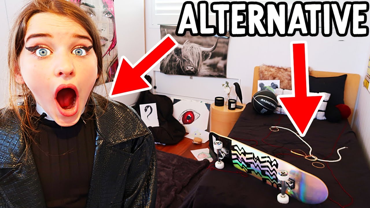 AESTHETIC BEDROOM MAKEOVER CHALLENGE w/the Norris Nuts - YouTube