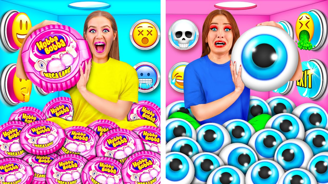 1000 Mystery Buttons Challenge Only 1 Lets You Escape | Crazy Challenge ...