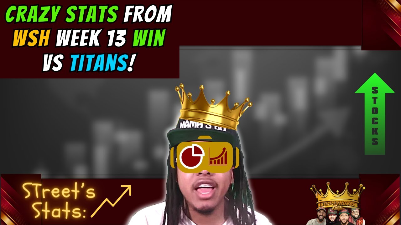 📈STREET'S STATS: Crazy Stats From Week 13 Titans Win! +JD = Top 3 QB ...