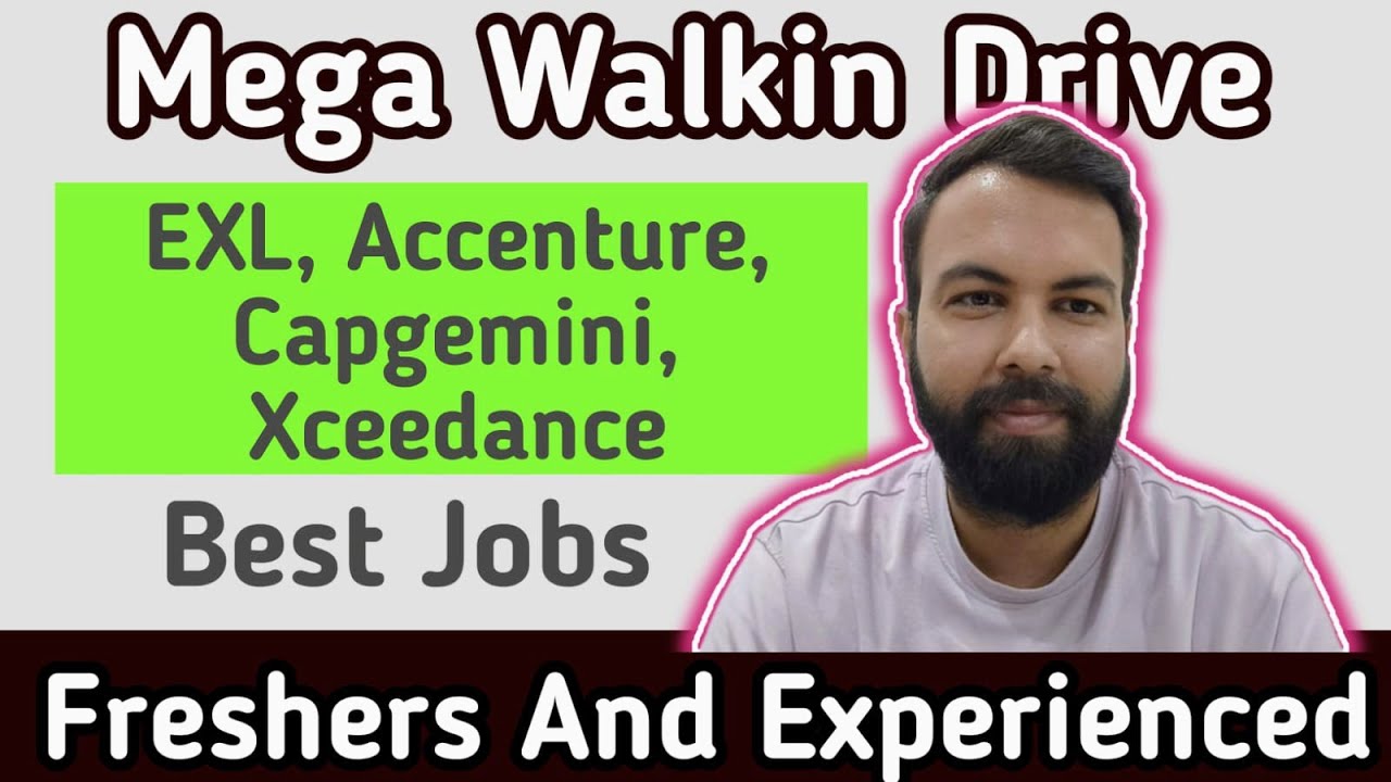 Bulk Hiring In 2025 | EXL Hiring Freshers | Accenture Mega Walkin ...
