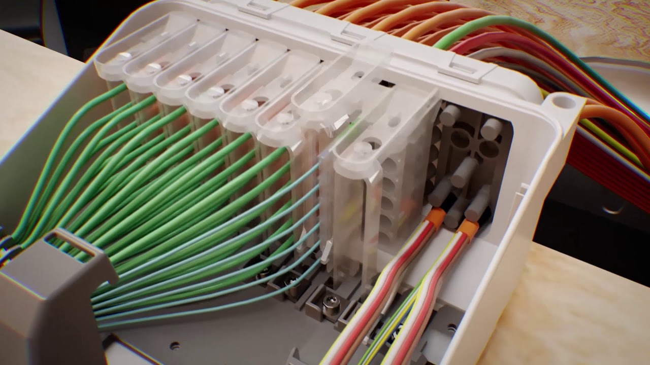 Attema | Hybride FiberManagement Plate (splice technician) - YouTube