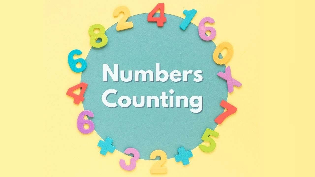 Read and write 1 -100 numbers for kids | Numbers Counting | one to ...