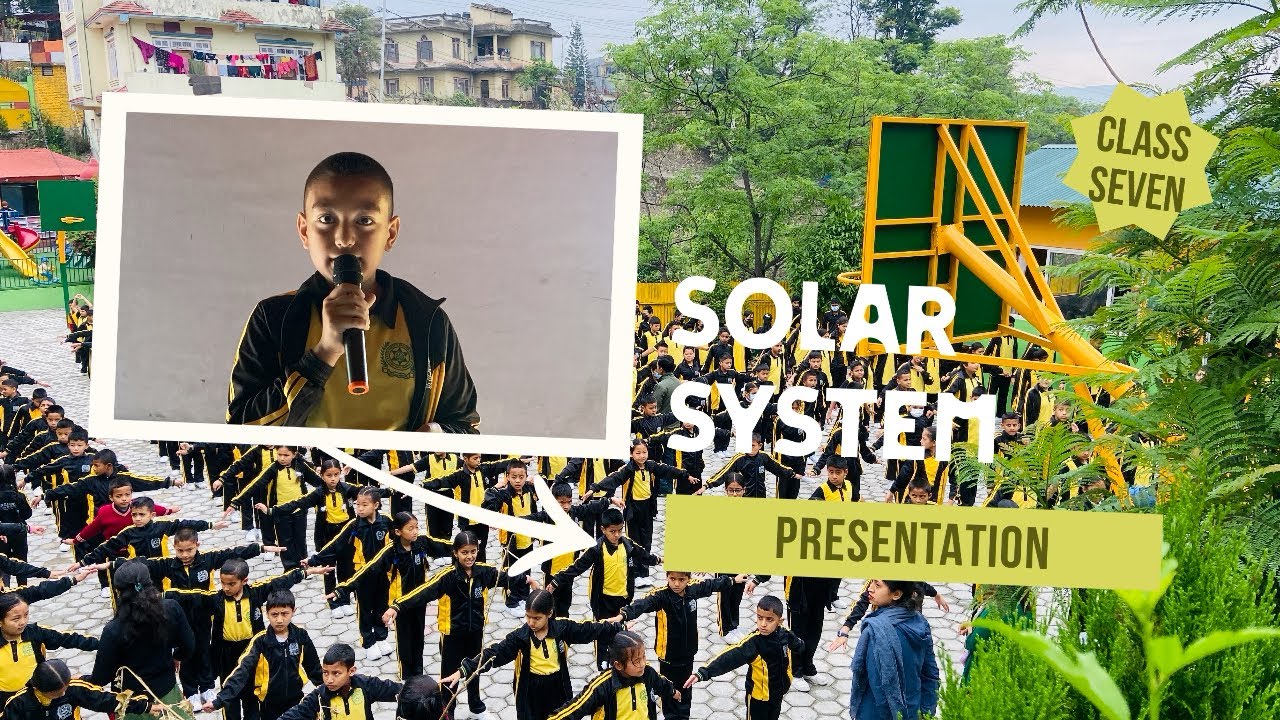 Solar System || Presentation || Class 7 || #edengarden #learning # ...