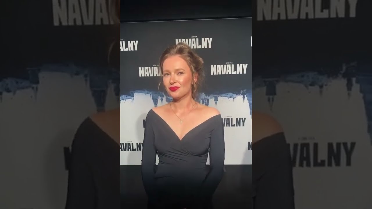 Maria Pevchikh at the premiere of “Navalny” in New York 06.04.2022 ...