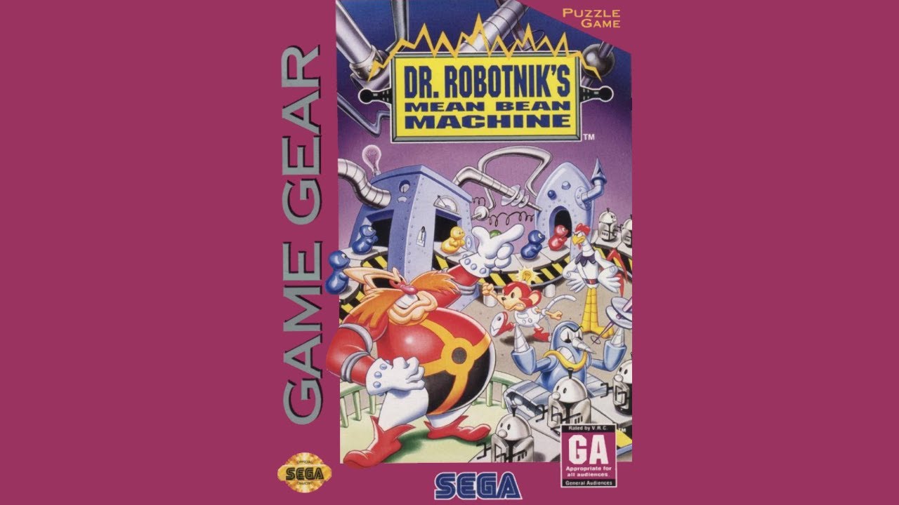 Game Gear - Dr. Robotnik's Mean Bean Machine 'Title & Gameplay' - YouTube