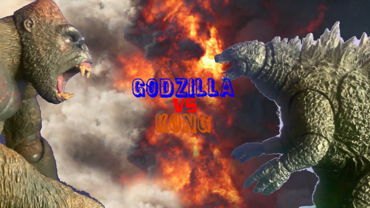 GODZILLA VS KONG Old Rivals Stop motion Trailer - YouTube